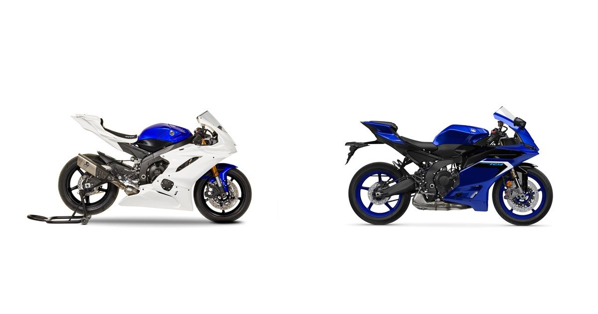 Yamaha R6 GYTR 2025 vs Yamaha R9 2025