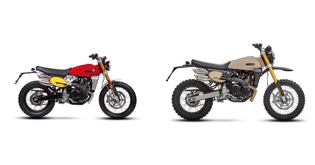 Confronto tra moto Fantic Caballero Scrambler 500 2020 VS. Fantic ...