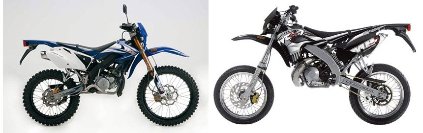 Motorhispania RYZ Enduro Pro Racing 2012 vs Motorhispania RYZ ...