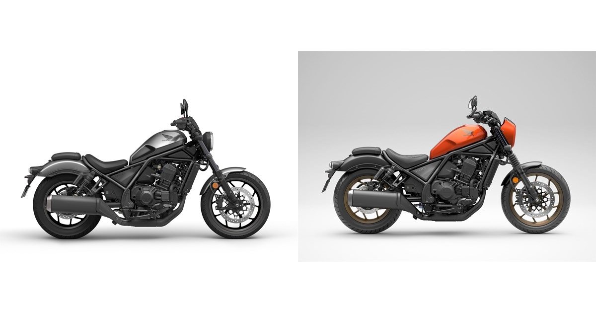 Honda CMX1100 Rebel DCT 2024 vs Honda CMX1100 Rebel SE 2025