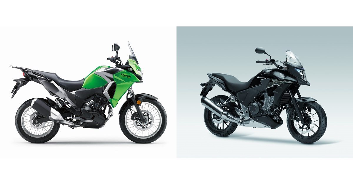 Motorrad Vergleich Kawasaki Versys-X 300 2018 vs. Honda CB500X 2014