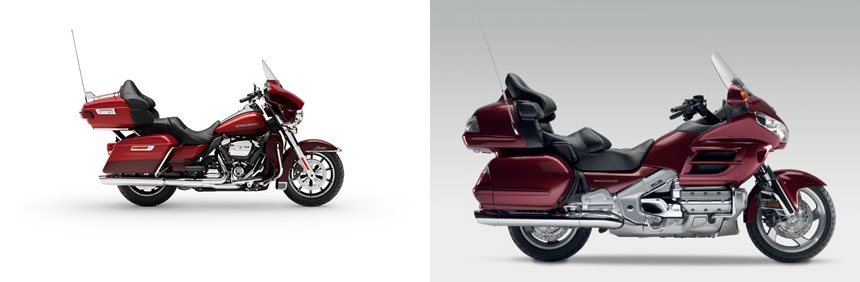 Motorrad Vergleich Harley-Davidson Touring Electra Glide Ultra Limited ...