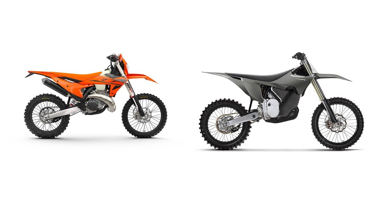 Motorrad Vergleich KTM 250 EXC 2025 vs. Stark Future Varg MX 2025