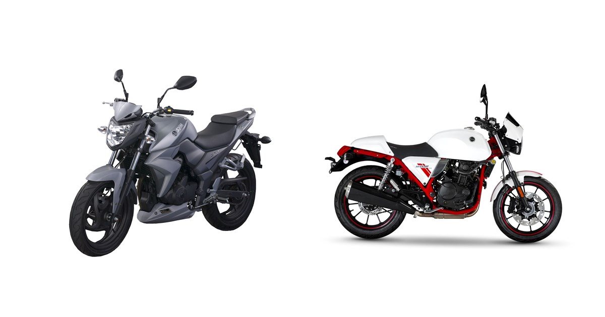Motorrad Vergleich Sym Wolf SB 250 Ni 2014 vs. Sym Wolf CR 300i 2019