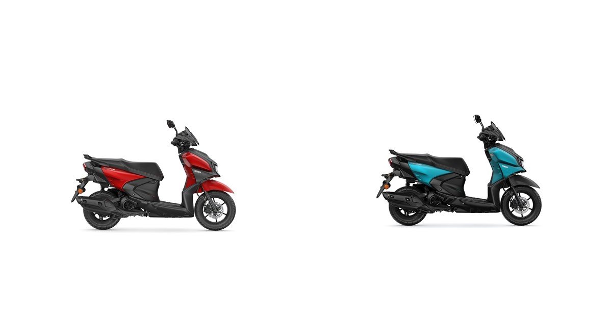 Motorrad Vergleich Yamaha RayZR 2024 vs. Yamaha RayZR 2025