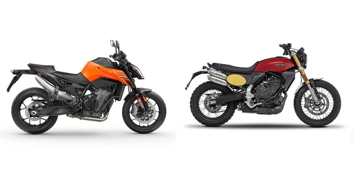 KTM 790 Duke 2025 vs Fantic Scrambler 700 2024