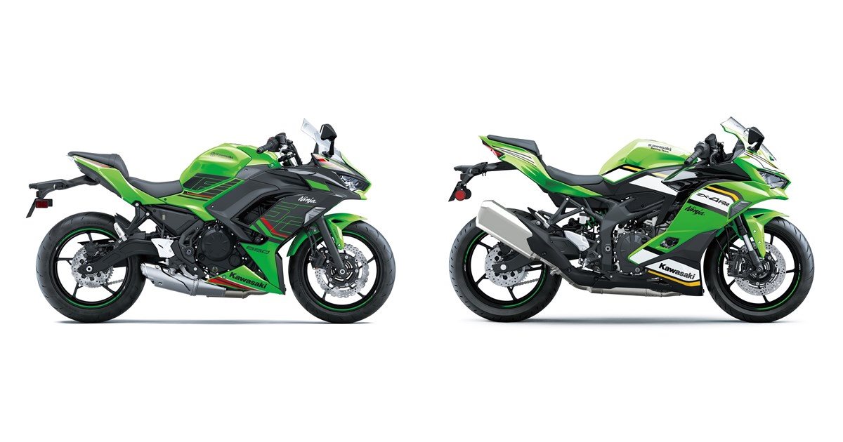 Kawasaki Ninja 650 2023 vs Kawasaki Ninja ZX-4RR 2025