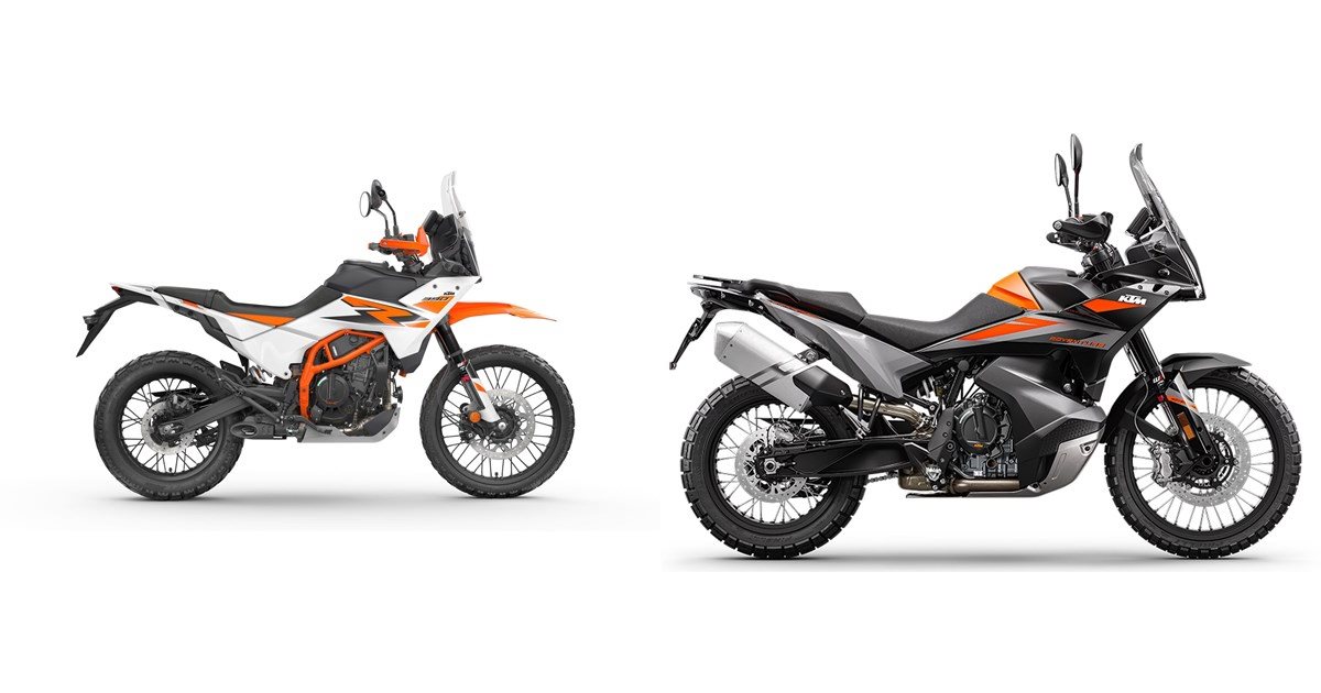 KTM 390 Adventure R 2025 vs KTM 890 Adventure 2024