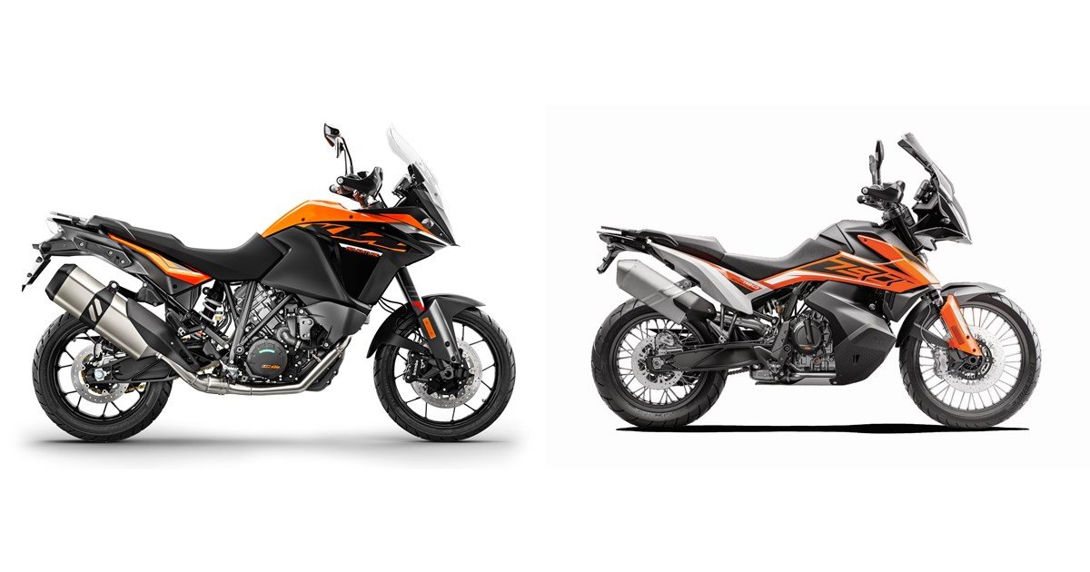 KTM 1090 Adventure 2018 vs KTM 790 Adventure 2020