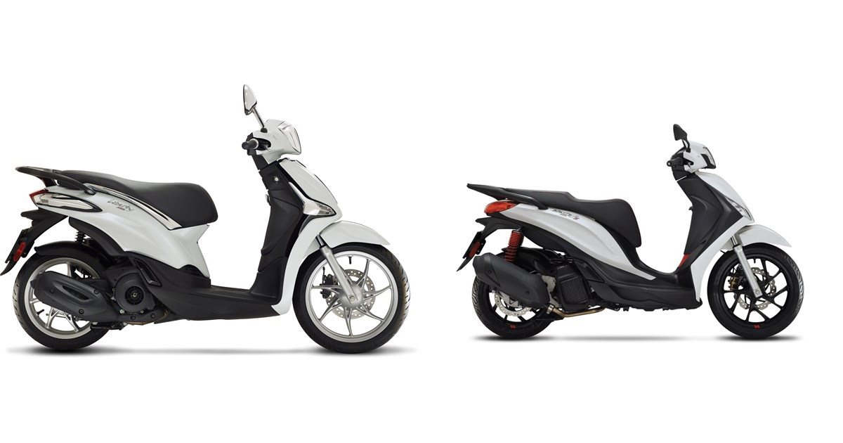 Motorrad Vergleich Piaggio Liberty 125 2021 vs. Piaggio Medley 125 S 2025
