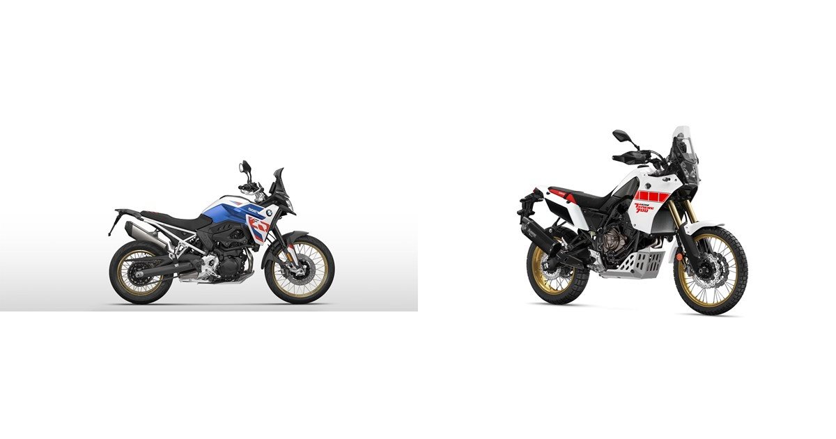 Motorrad Vergleich BMW F 900 GS 2025 vs. Yamaha Tenere 700 Rally Edition 2022