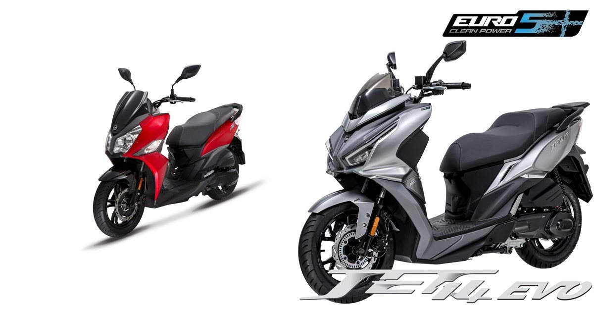 Sym Jet 14 125 2021 vs Sym Jet 14 EVO 2025