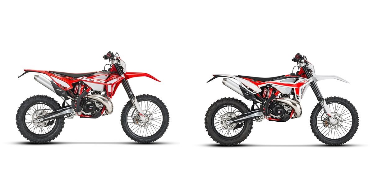 Motorrad Vergleich Beta RR 250 2T 2021 vs. Beta RR 300 2T 2020