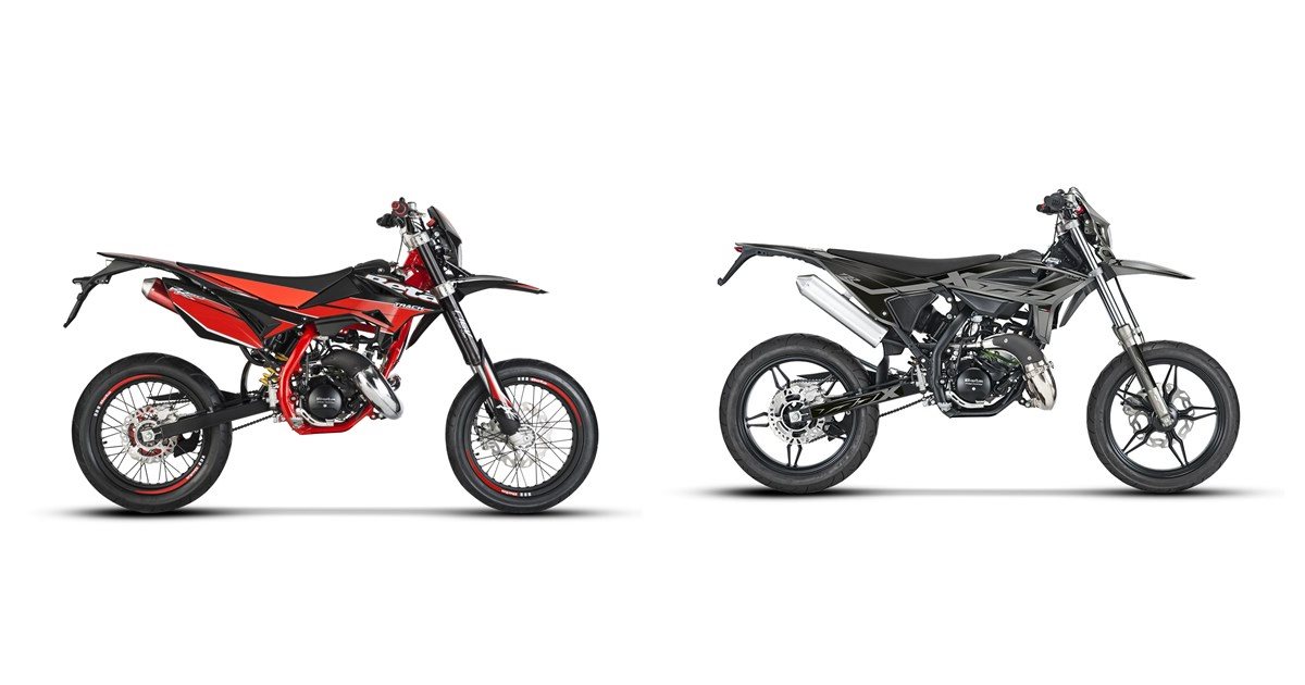 Beta RR 50 Motard Track 2018 vs Beta RR Motard 2T 50 X special edition 2025