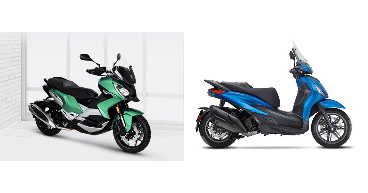 Peugeot XP 400 ALLURE 2025 vs Piaggio Beverly 400 S 2025