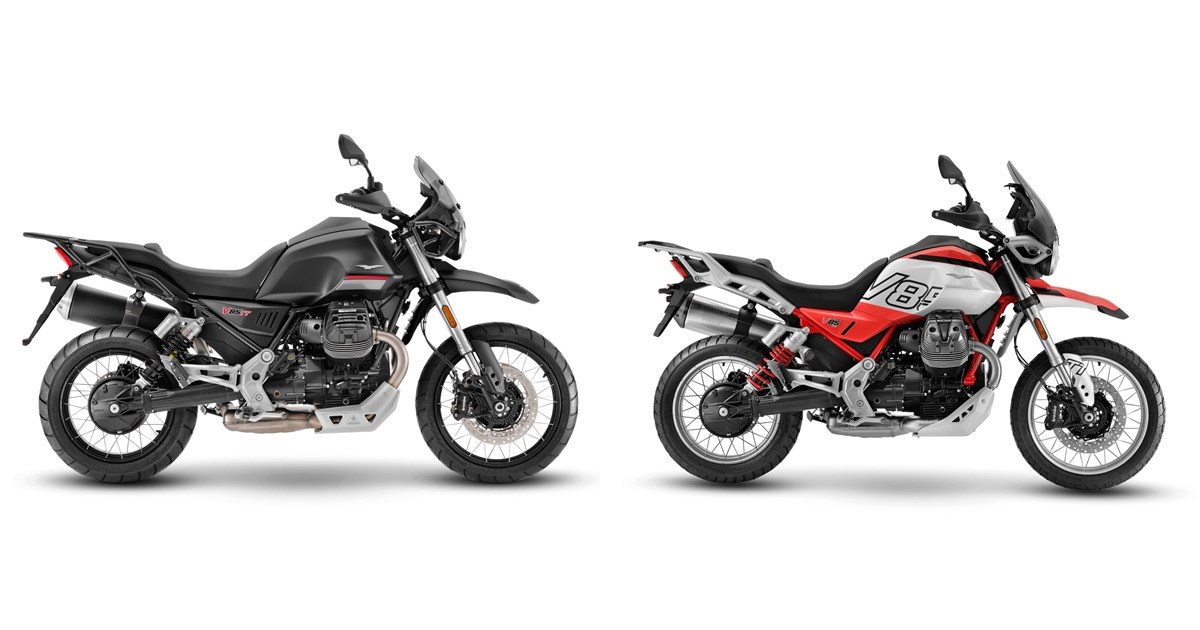 Motorrad Vergleich Moto Guzzi V85 TT 2024 vs. Moto Guzzi V85 TT 2025