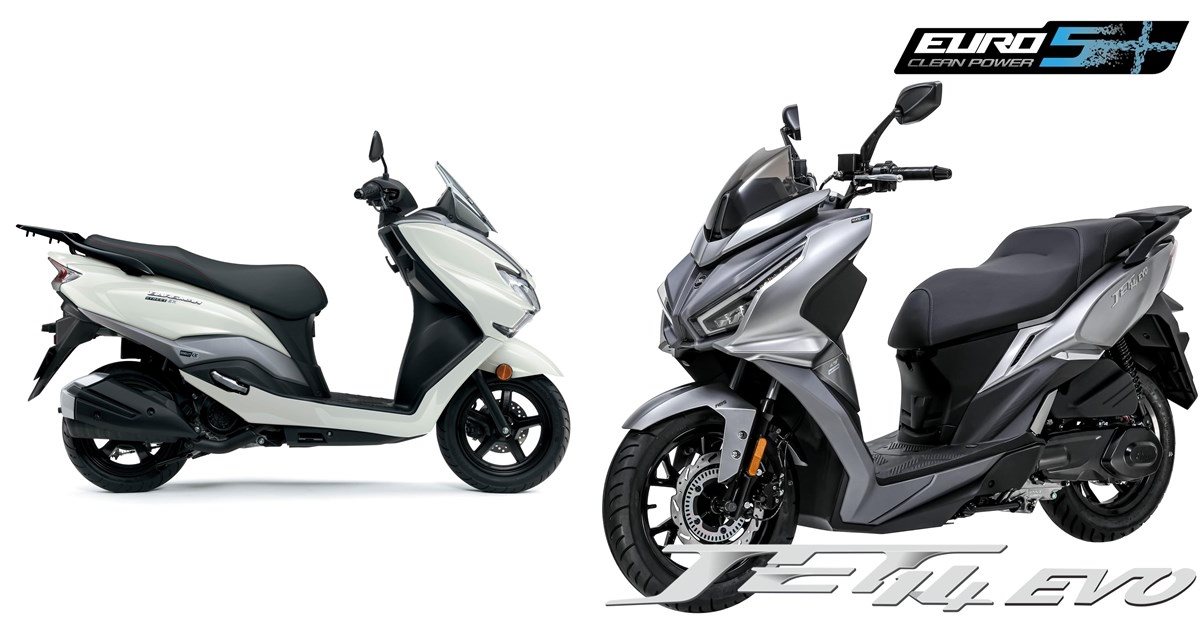 Suzuki Burgman Street 125EX 2023 vs Sym Jet 14 EVO 2025