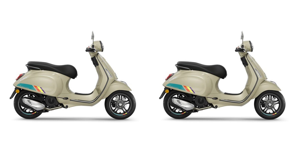 Motorrad Vergleich Vespa Primavera 125 S 2024 vs. Vespa Primavera 125 S 2025