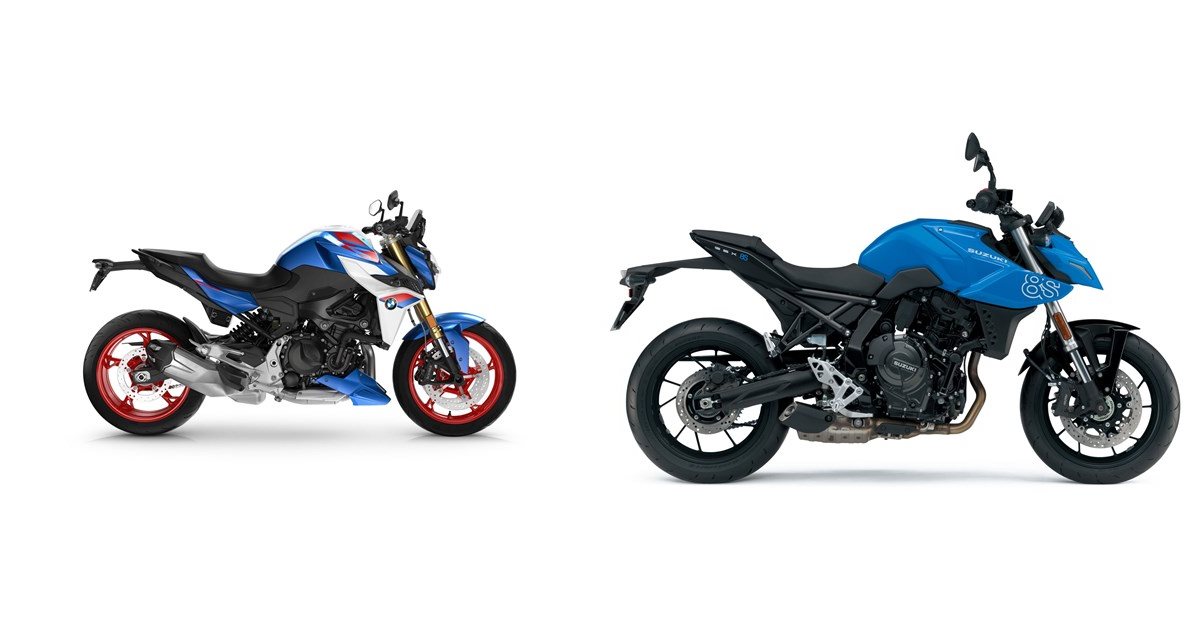 Confronto tra moto BMW F 900 R 2025 VS. Suzuki GSX-8S 2025