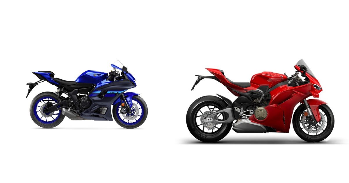 Yamaha R7 2025 vs Ducati Panigale V4 2025