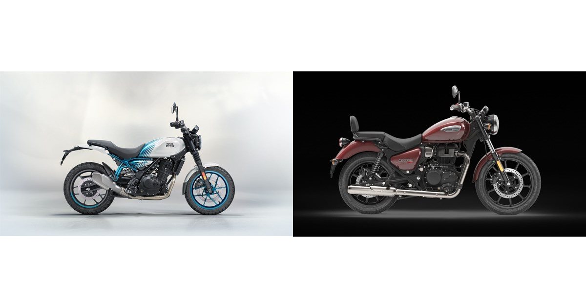 Royal Enfield Guerrilla 450 2024 vs Royal Enfield Meteor 350 Stellar 2021