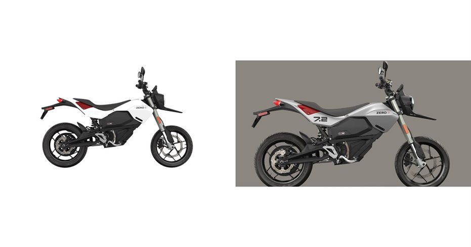 Motorrad Vergleich Zero FXE 2025 vs. Zero FXE 2022