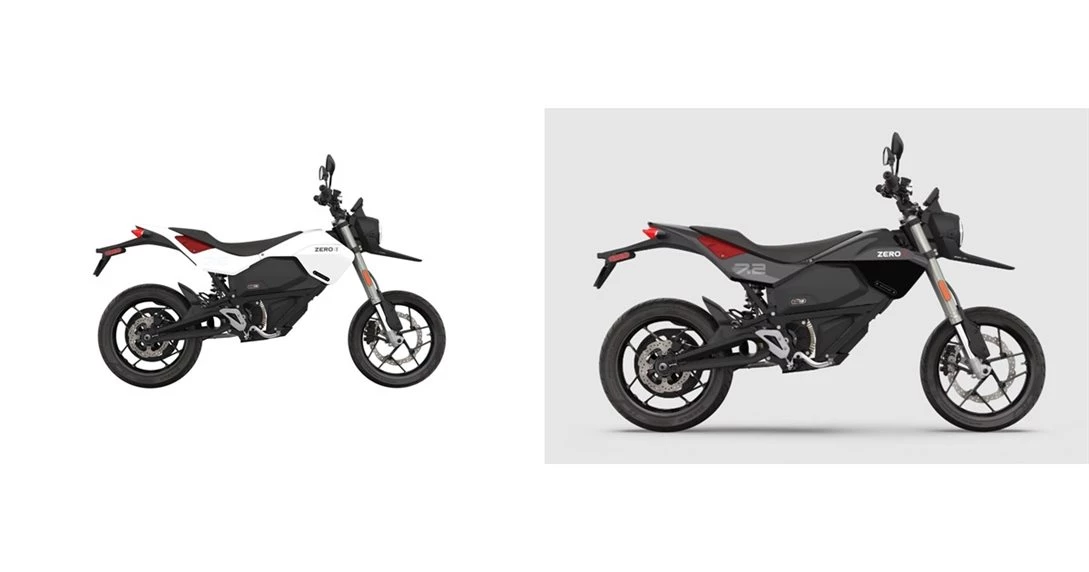 Motorrad Vergleich Zero FXE 2025 vs. Zero FXE 2023