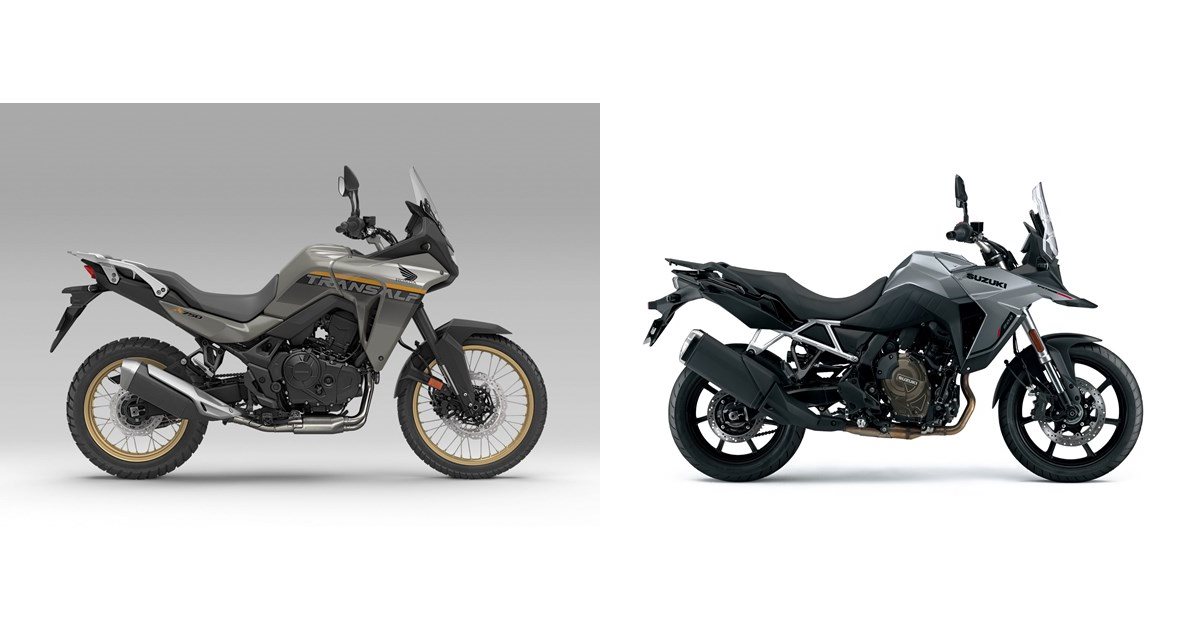 Honda XL750 Transalp 2025 vs Suzuki V-Strom 800 2025