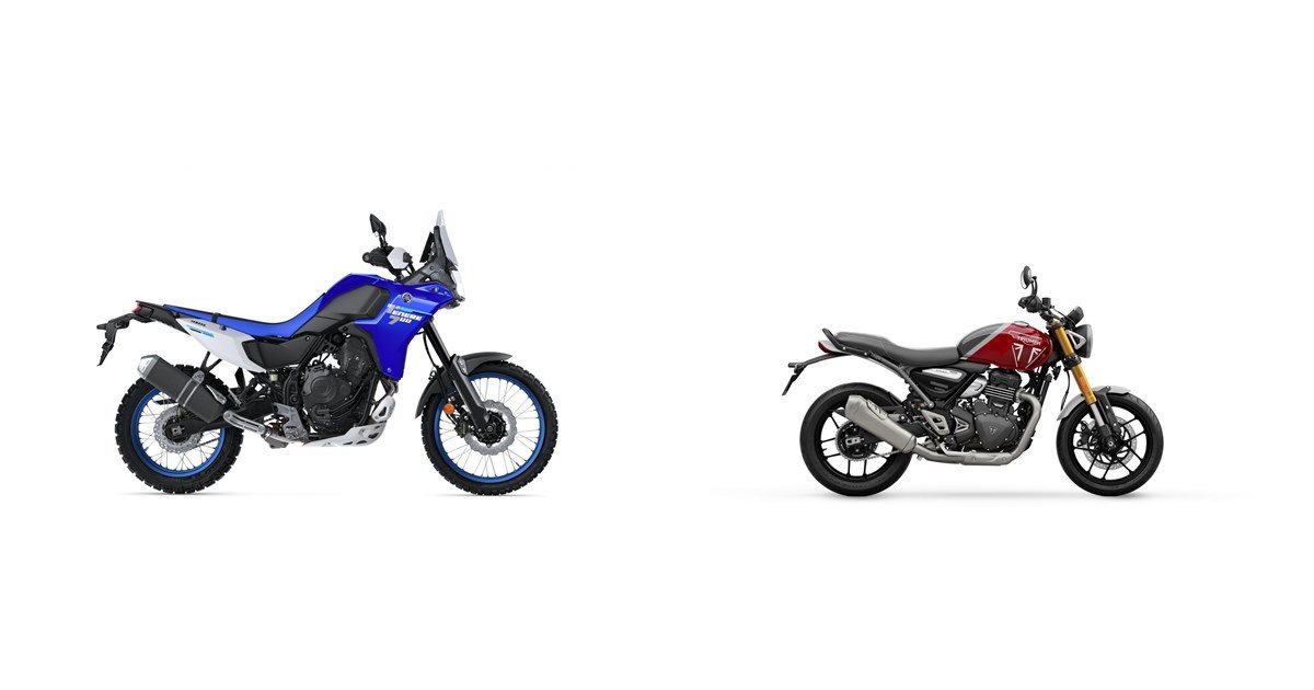 Yamaha Tenere 700 2025 vs Triumph Speed 400 2025