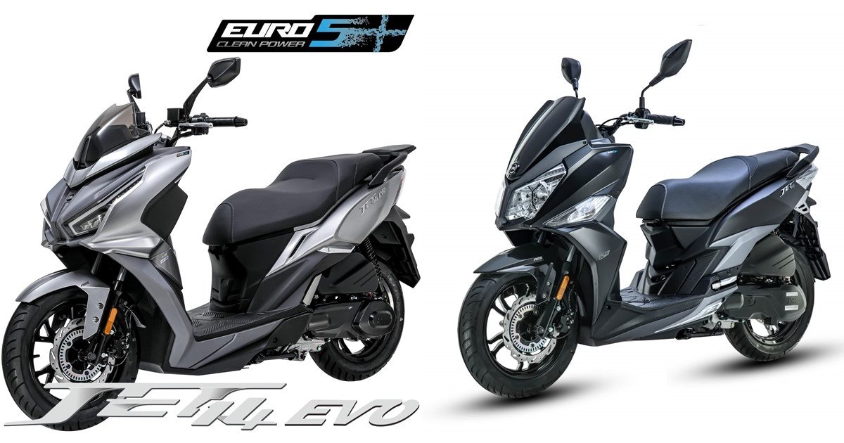 Motorrad Vergleich Sym Jet 14 EVO 2025 vs. Sym Jet 14 125 2024