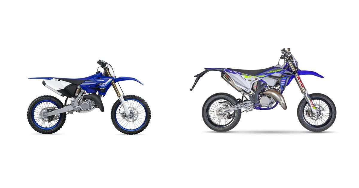 Yamaha YZ 125 LC 2020 vs Sherco 125 2T SM FACTORY 2024
