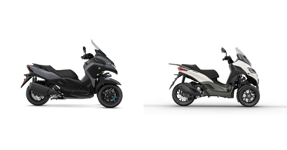 Yamaha Tricity 300 2020 vs Piaggio MP3 310 2025