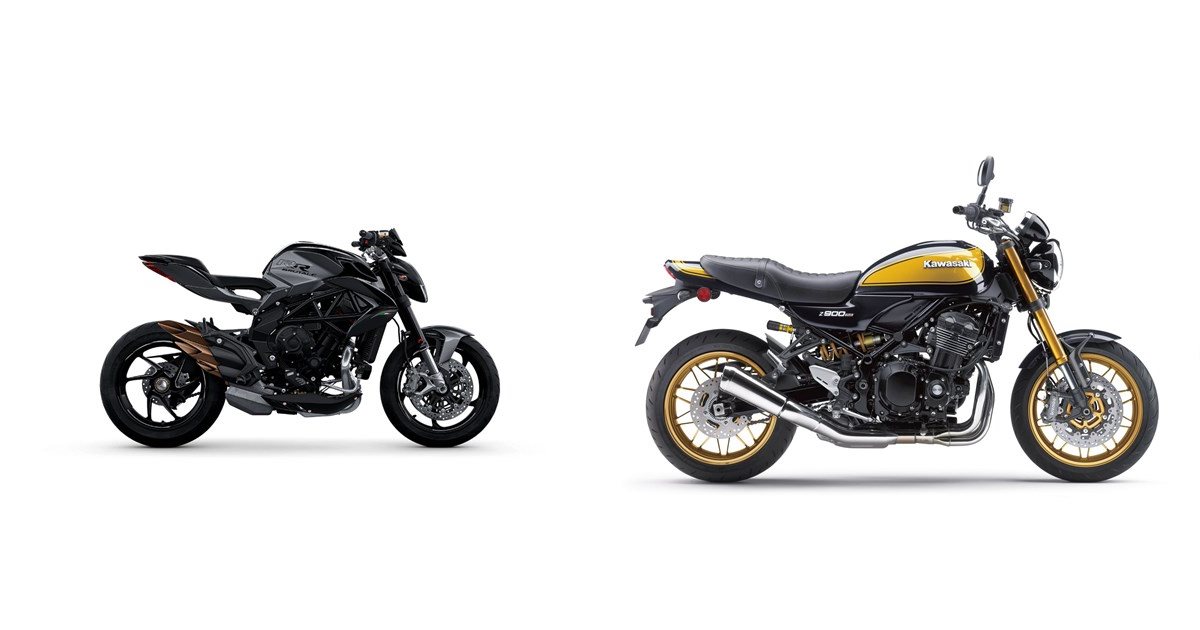 MV Agusta Brutale 800 RR 2022 vs Kawasaki Z900 RS SE 2025
