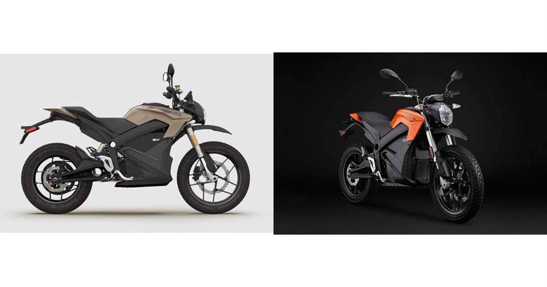 Motorrad Vergleich Zero DS 2023 vs. Zero DS 2016