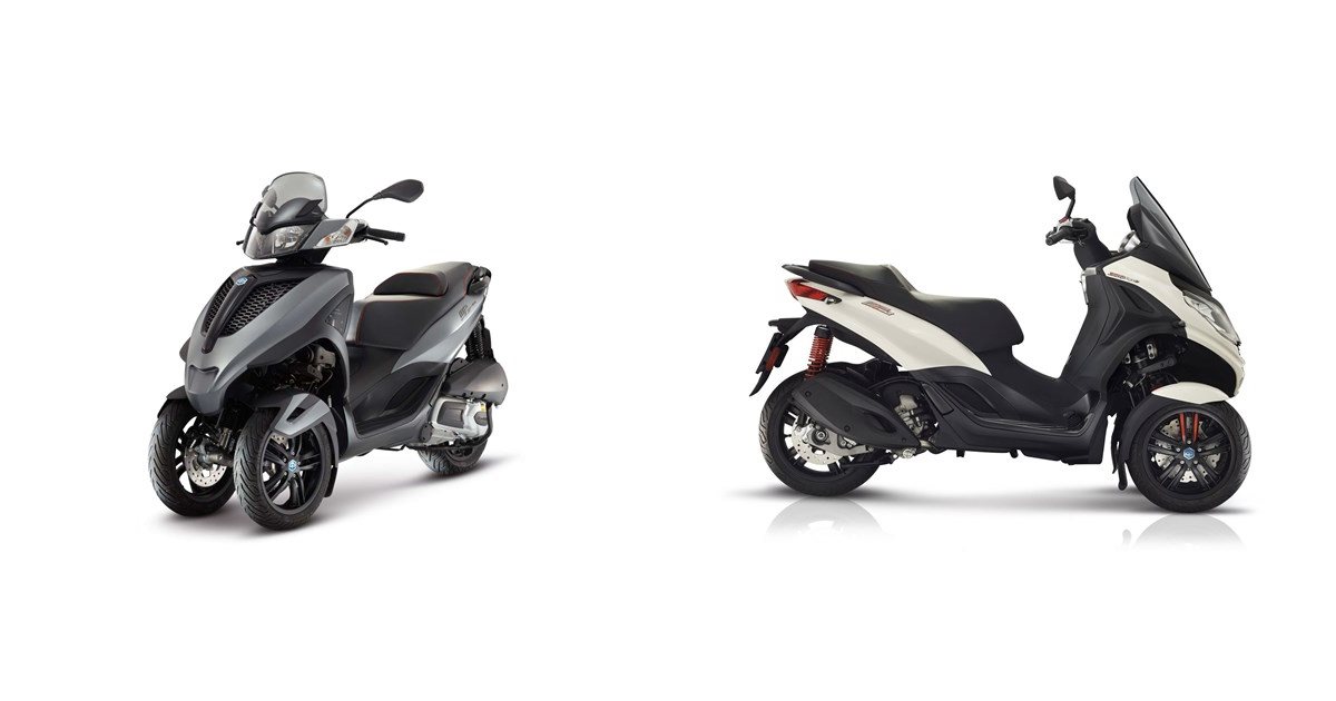 Motorrad Vergleich Piaggio MP3 300 i.e.Yourban LT 2014 vs. Piaggio MP3 ...