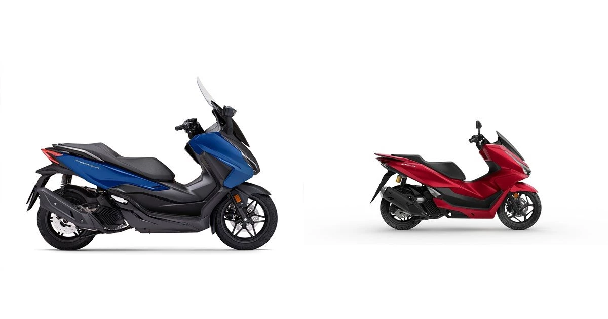 Honda Forza 125 2024 vs Honda PCX125 DX 2025