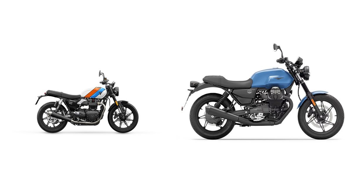 Triumph Speed Twin 900 2025 vs Moto Guzzi V7 Stone 2025