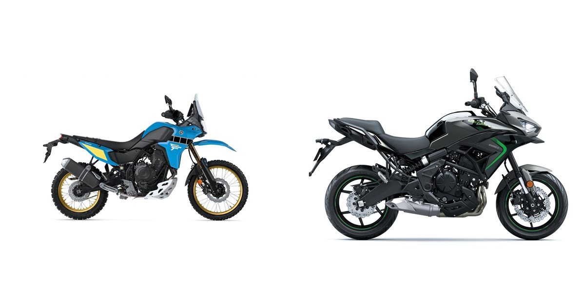 Yamaha Tenere 700 Rally 2025 vs Kawasaki Versys 650 2025