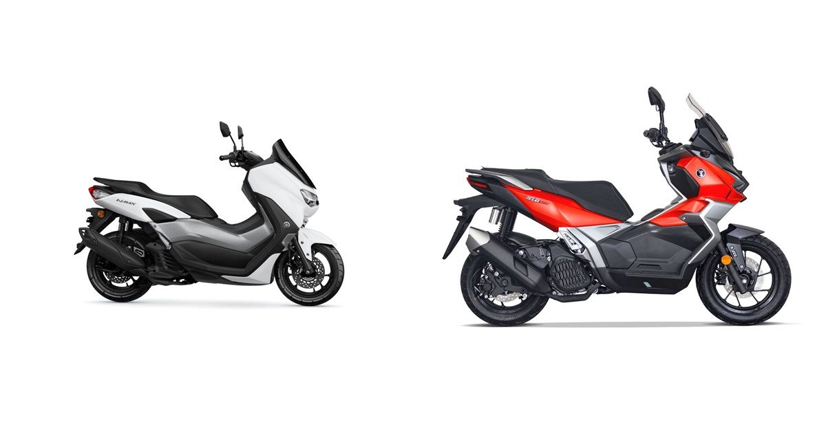 Yamaha NMAX 125 2023 vs Voge SR1 ADV 125 ABS TCS 2025