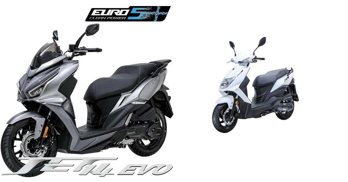 Motorrad Vergleich Sym Jet 14 EVO 2025 vs. Sym Orbit III 50 2024