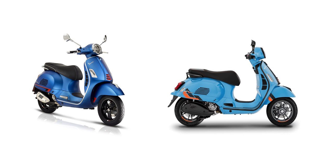 Motorrad Vergleich Vespa GTS 300 hpe Super Sport 2019 vs. Vespa GTS 310 SuperSport 2025
