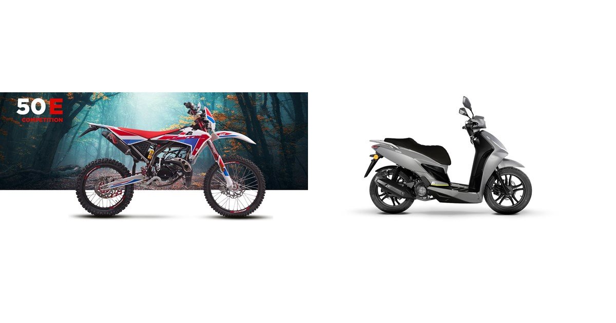 Motorrad Vergleich Fantic 50E Competition 2020 vs. Motron Ventura 125 2021
