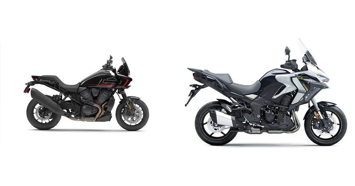 Harley-Davidson Pan America 1250 ST 2025 vs Kawasaki Versys 1100 SE 2025