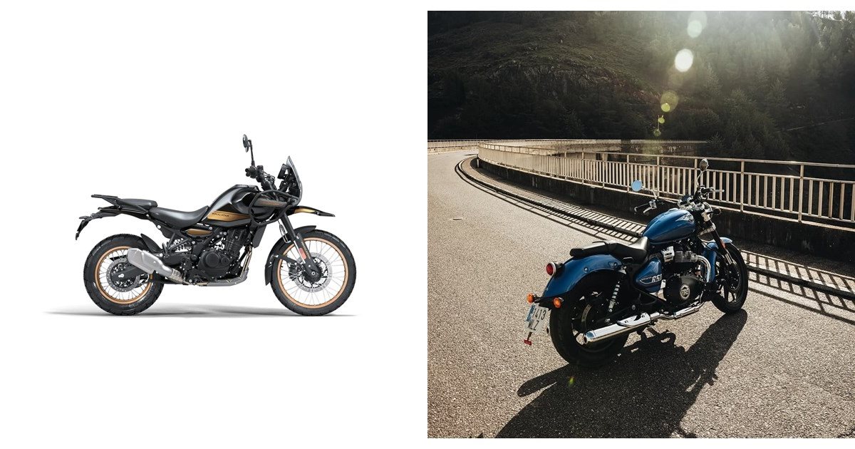 Royal Enfield Himalayan 450 2025 vs Royal Enfield Super Meteor 650 2025