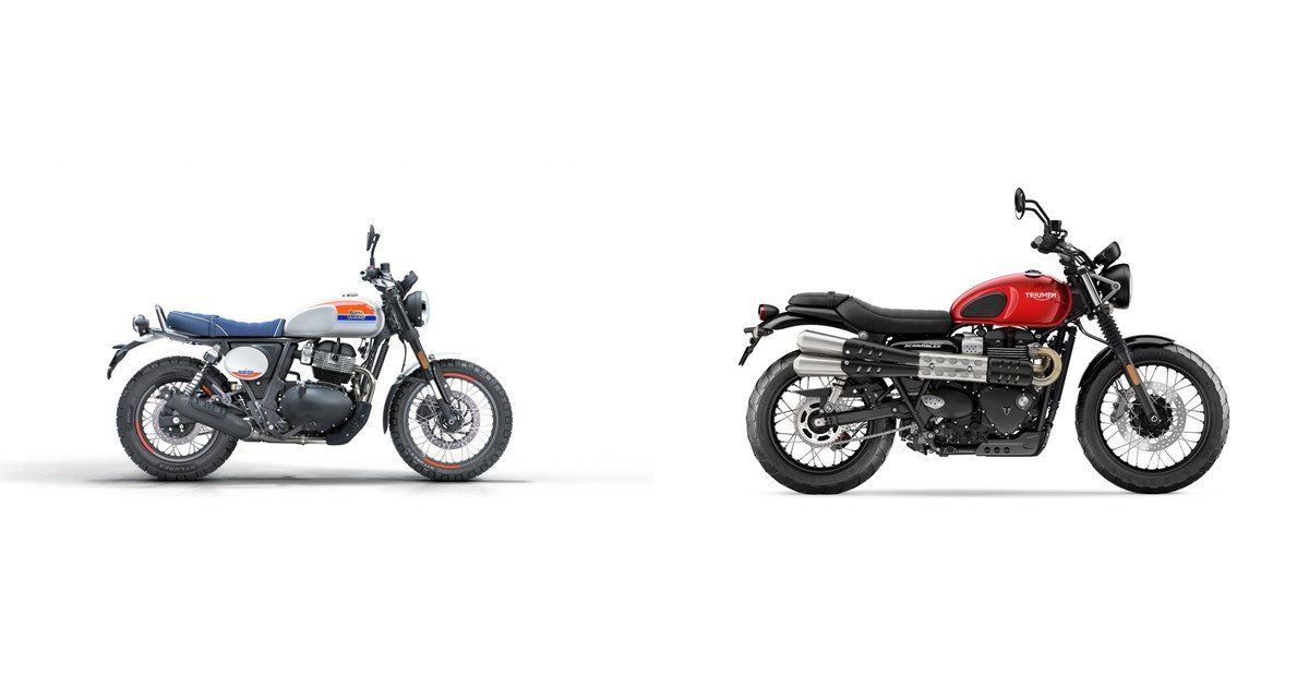 Motorrad Vergleich Royal Enfield Bear 650 2025 vs. Triumph Street ...