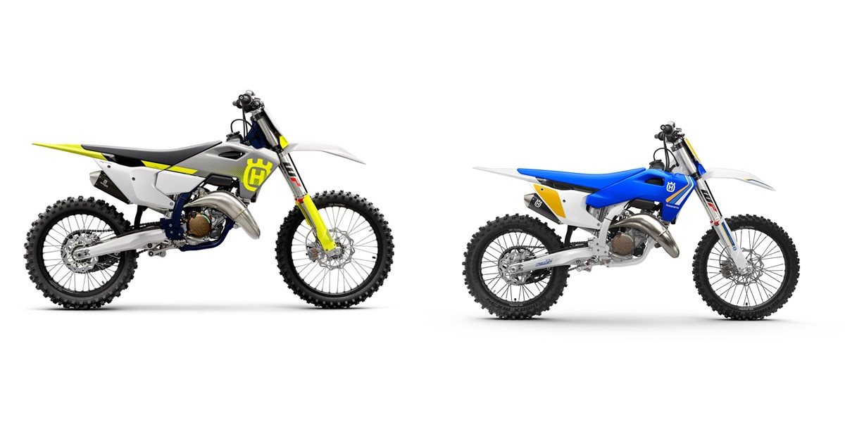 Motorrad Vergleich Husqvarna TC 125 2024 vs. Husqvarna TC 125 Heritage 2025