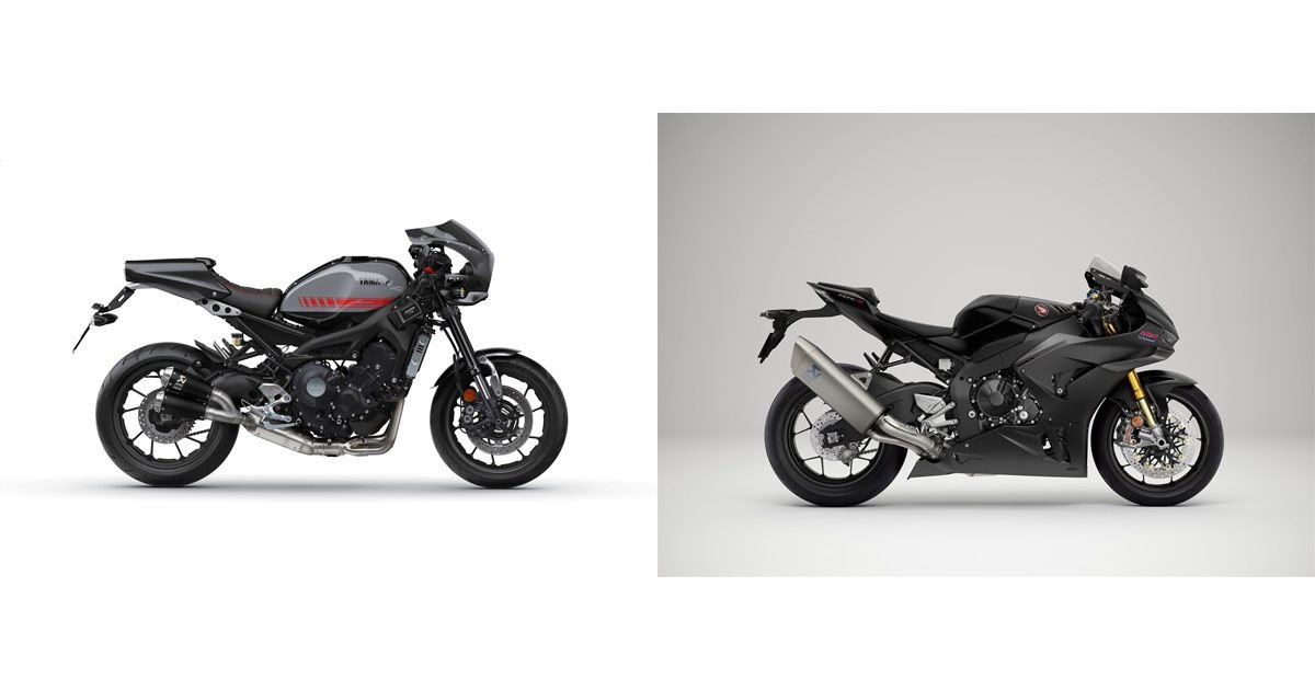 Yamaha XSR900 Abarth 2017 vs Honda CBR1000RR-R Fireblade SP Carbon Edition 2025