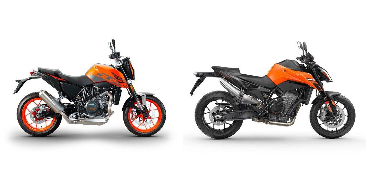 KTM 690 Duke 2019 vs KTM 790 Duke 2025