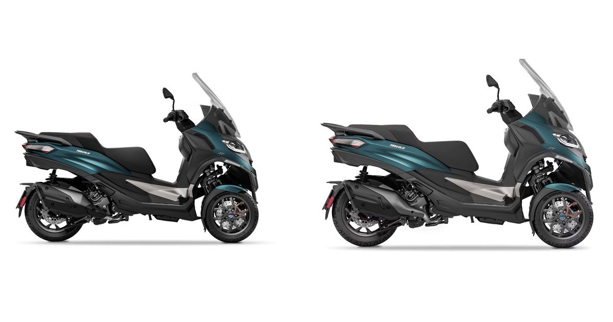 Piaggio MP3 530 HPE Exclusive 2022 vs Piaggio MP3 530 HPE Exclusive 2025