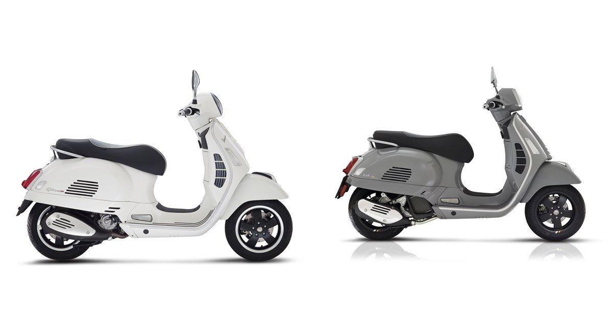 Motorrad Vergleich Vespa GTS 125 ie Super 2014 vs. Vespa GTS 125ie Super Tech 2020